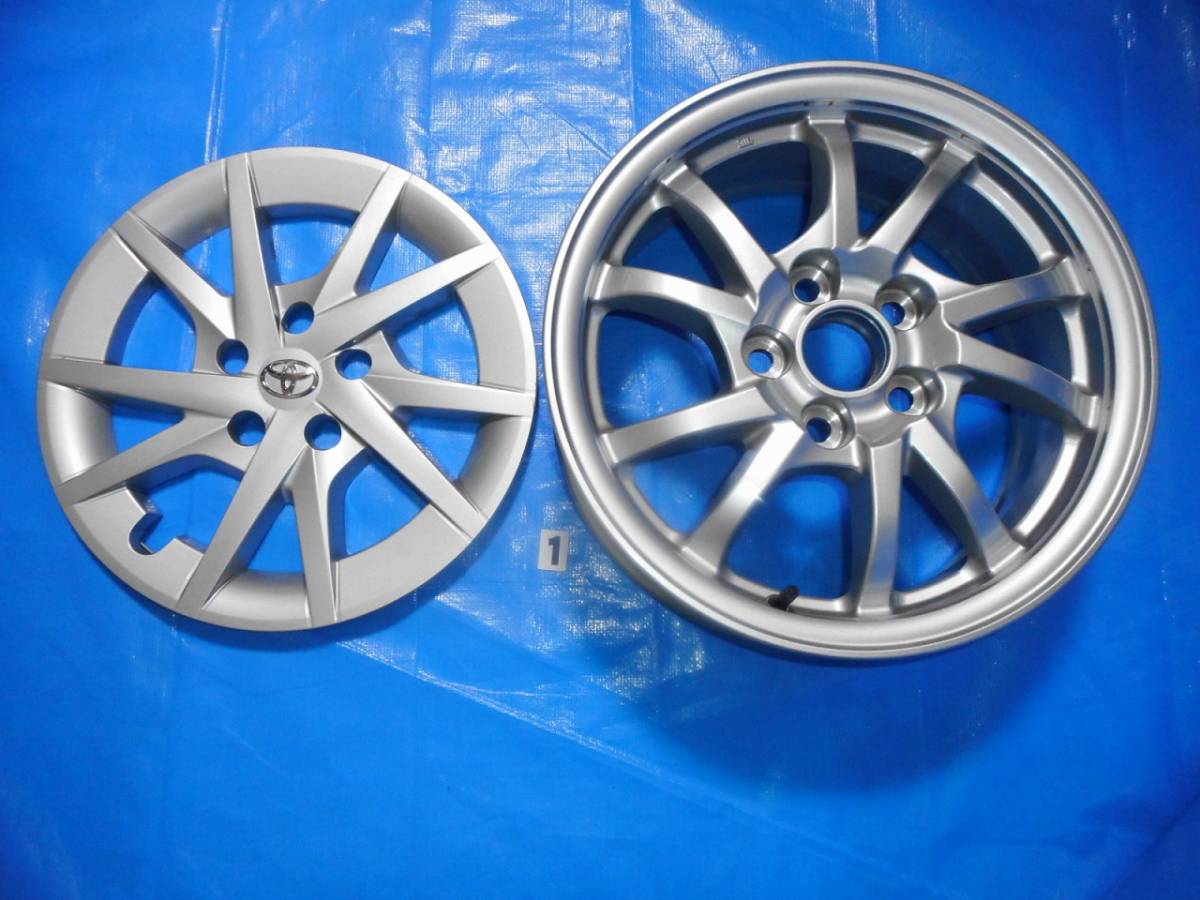 ZVW40 ZVW41 プリウスα プリウスアルファ 純正 16インチ アルミホイール キャップ付き 前期 1本 42611-47230 ...