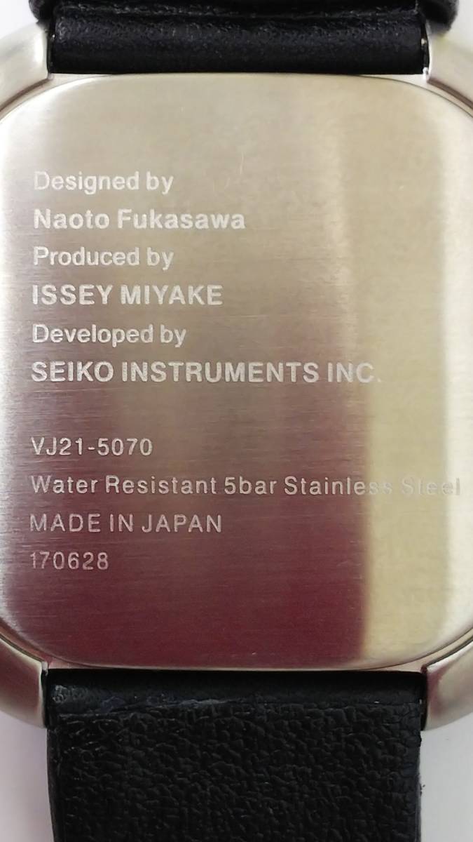 ISSEYMIYAKE イッセイミヤケ /腕時計/型番VJ21-5070(3針（時、分、秒）)｜売買されたオークション情報、yahooの商品情報をアーカイブ公開 - オークファン（aucfan ...