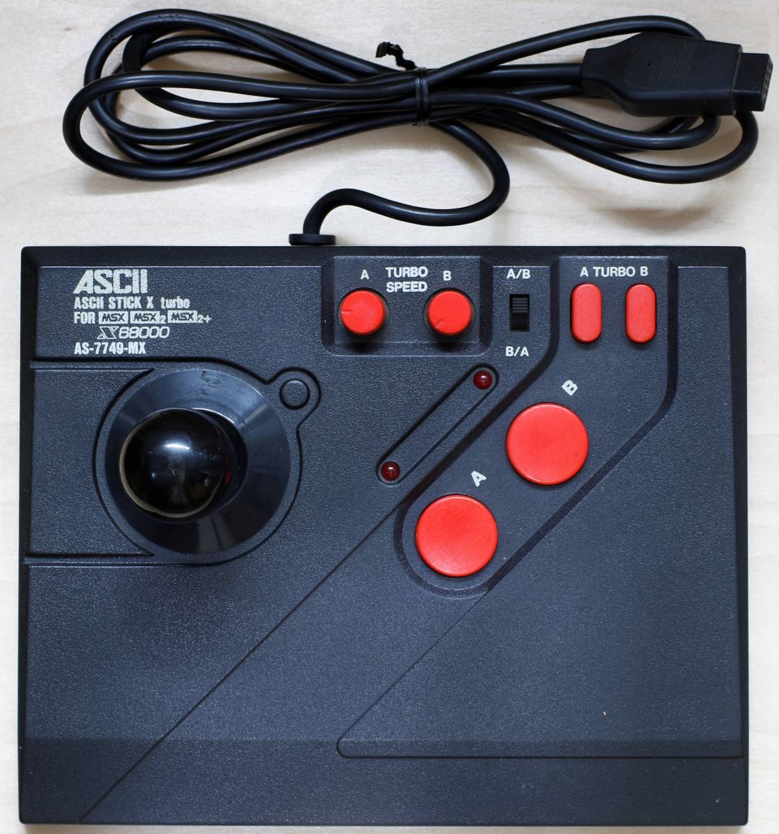 アスキースティックXターボ ASCII STICK X turbo MSX X68000 FMタウンズなどに(MSX)｜売買されたオークション ...