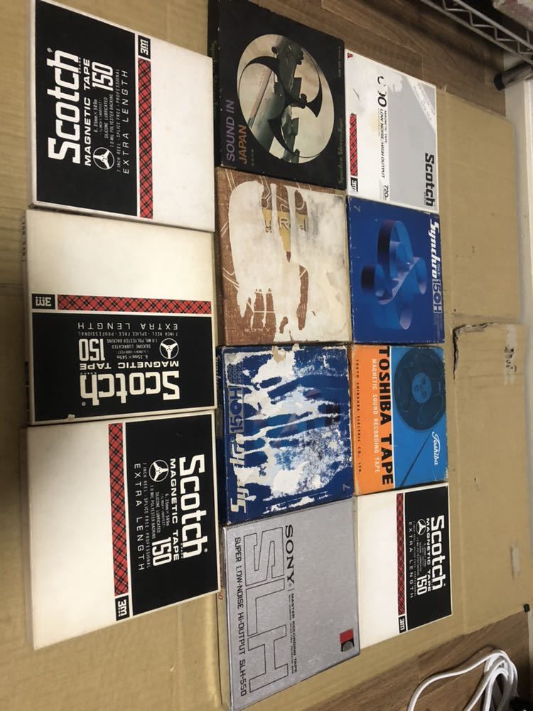 N962 SONYなど オープンリールテープ 録画済み ジャンク 11個(オープンリールデッキ)｜売買されたオークション情報、yahooの商品 ...