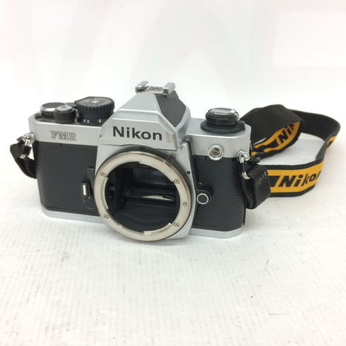 f160*80 ジャンク Nikon FM2 本体+ストラップのみ｜カメラ、光学機器