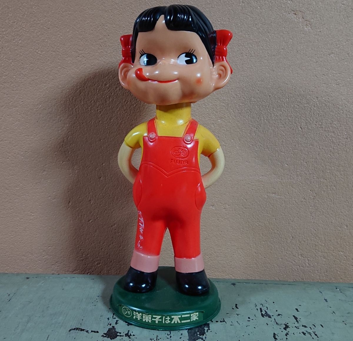 不二家 ペコちゃん 首振り人形 ソフビ 検/昭和レトロ ノベルティー 首ふり人形 カウンター人形 FUJIYA(キャラクター)｜売買されたオークション情報、yahooの商品情報をアーカイブ公開 ...