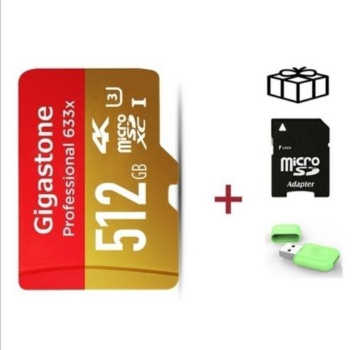 Gigastone ギガストーン 512GB マイクロSD micro SD アダプター USBカードリーダー付き(32GB)｜売買された ...