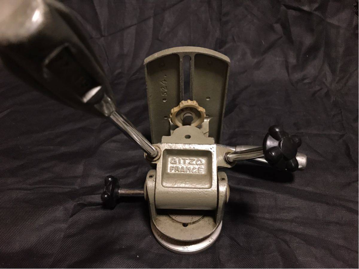 GITZA made in FRANCE オールド品 ジッツォ高級カメラ三脚のヘッド部のみ格安放出(三脚)｜売買されたオークション情報 ...