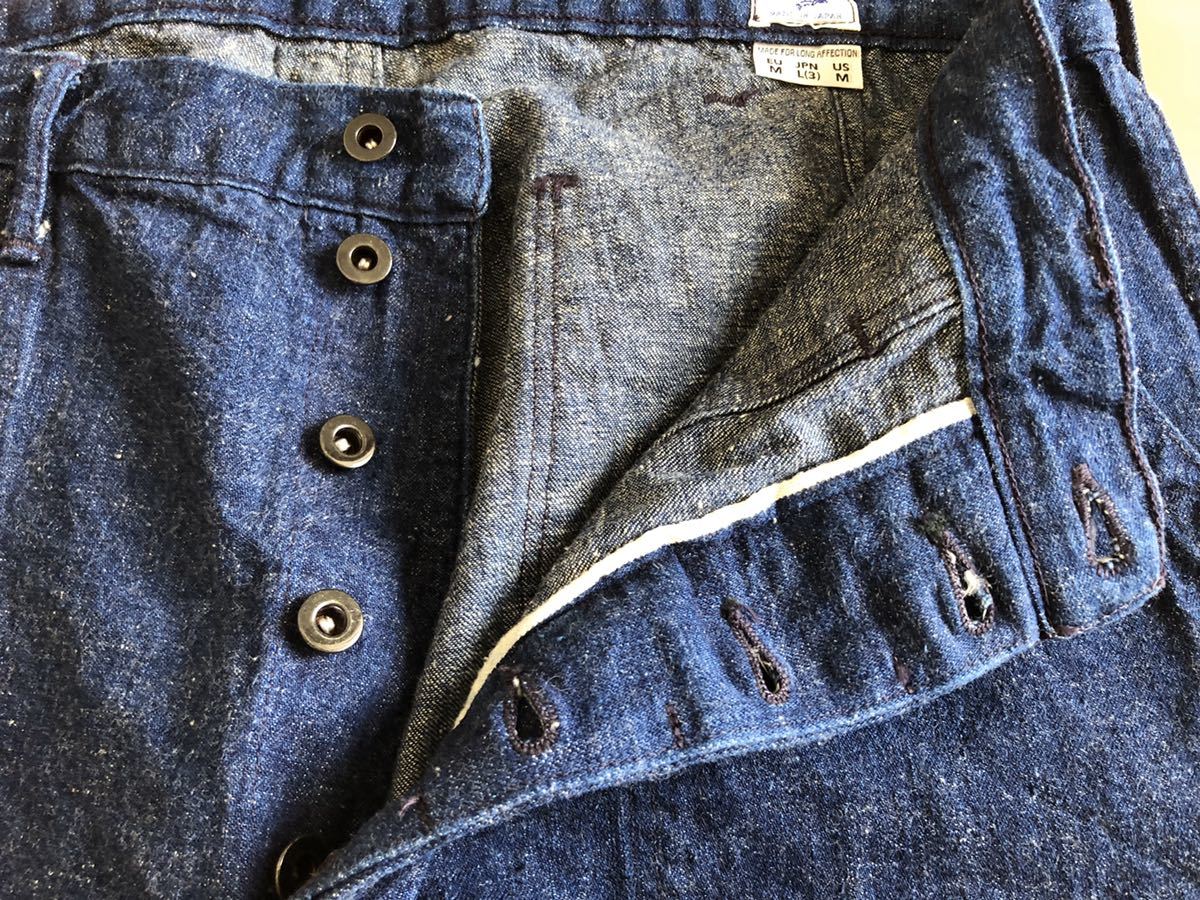 orslow オアスロウ US NAVY UTILITY DENIM PANTS サイズ3L エンジニアドガーメンツ ネペンテス ポスト ...