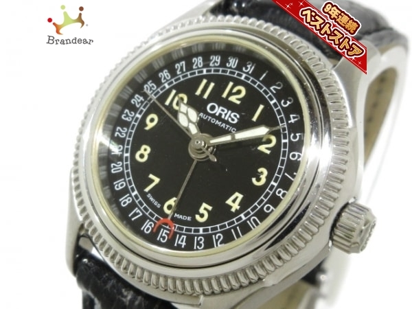 ORIS オリス 腕時計 ポインターデイト 574.7472 レディース 黒(オリス)｜売買されたオークション情報、yahooの商品情報をアーカイブ公開 - オークファン（aucfan.com）