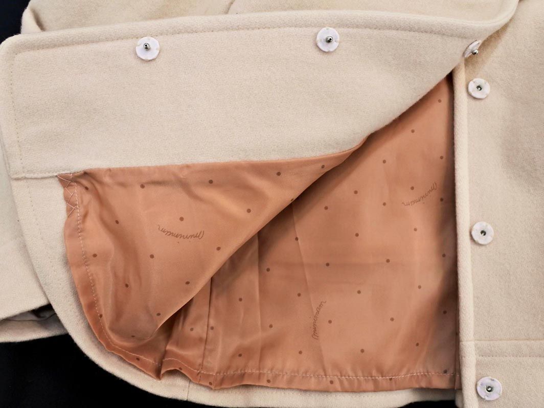 MINIMUM ミニマム ウール混 ショート コート size1/ベージュ jkb2(コート)｜売買されたオークション情報、yahooの商品情報をアーカイブ公開 - オークファン（aucfan ...