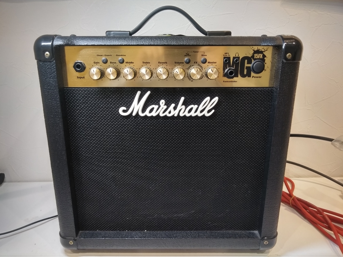 Marshall マーシャル アンプ MG-15FX ギターアンプ ヤマハ YAMAHA(マーシャル)｜売買されたオークション情報、yahoo ...