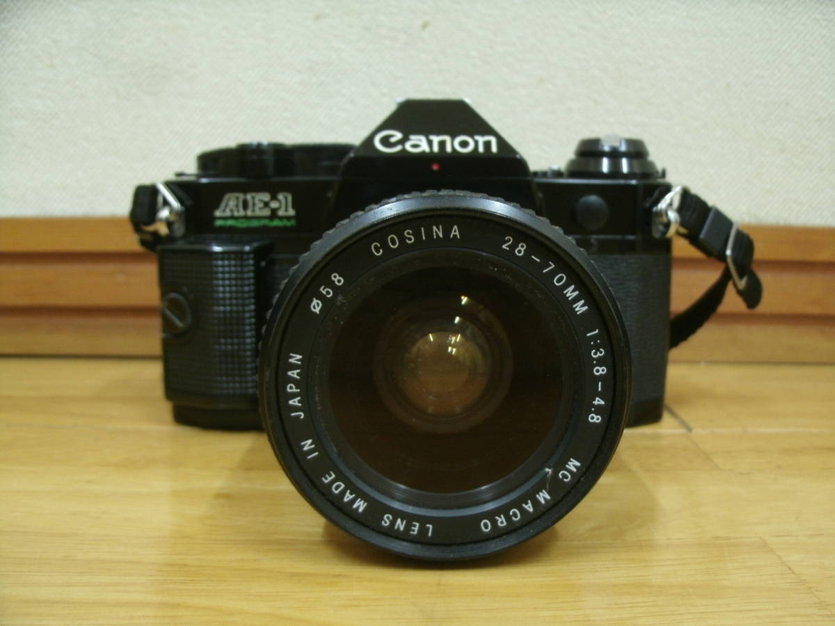 Canon AE-1 PROGRAM カメラ COSINA 28-70mm F3.8-4.8 キャノン プログラム(キヤノン)｜売買されたオークション情報、yahooの商品情報をアーカイブ公開 ...