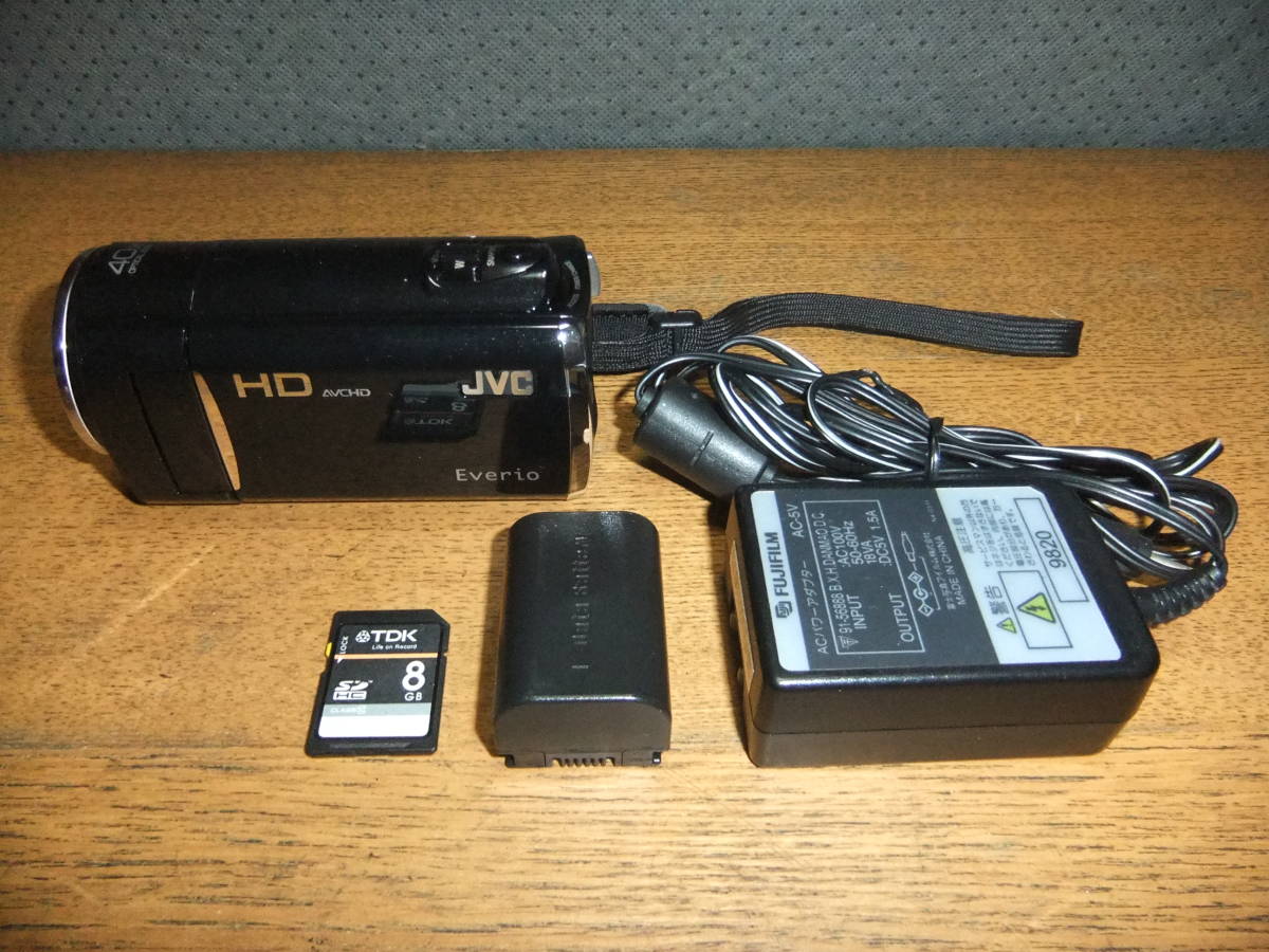 良品 JVC ビクター 2011年製 エブリオ ハイビジョンメモリームービー GZ-HM450-B(ビクター)｜売買されたオークション情報、yahooの商品情報をアーカイブ公開 ...
