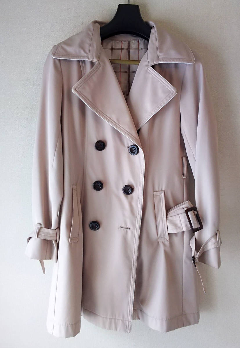 服01 SILPLAIRE レディース スプリング トレンチコート 9AR ベージュ(Mサイズ)｜売買されたオークション情報、yahooの商品情報をアーカイブ公開 - オークファン ...