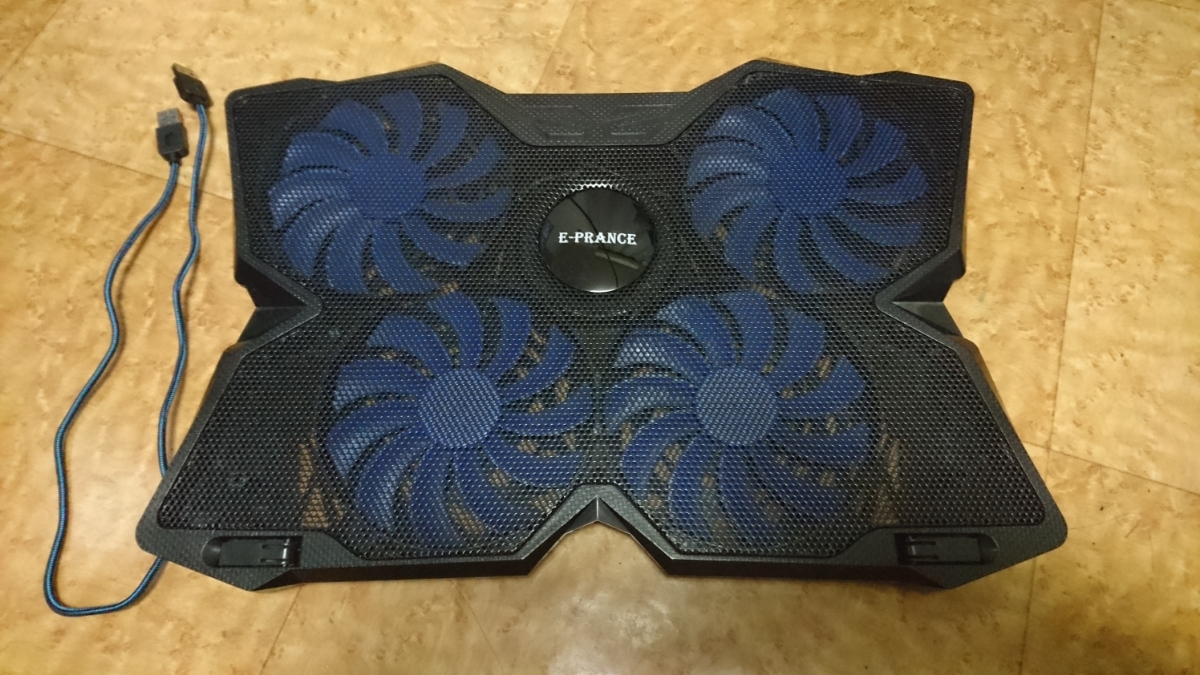 E-PRANCE『ノートPCクーラー』 ノートPC冷却台 冷却ファン USBポート2口 17インチ型ま 対応(冷却装置)｜売買されたオークション情報、yahooの商品情報をアーカイブ公開 ...