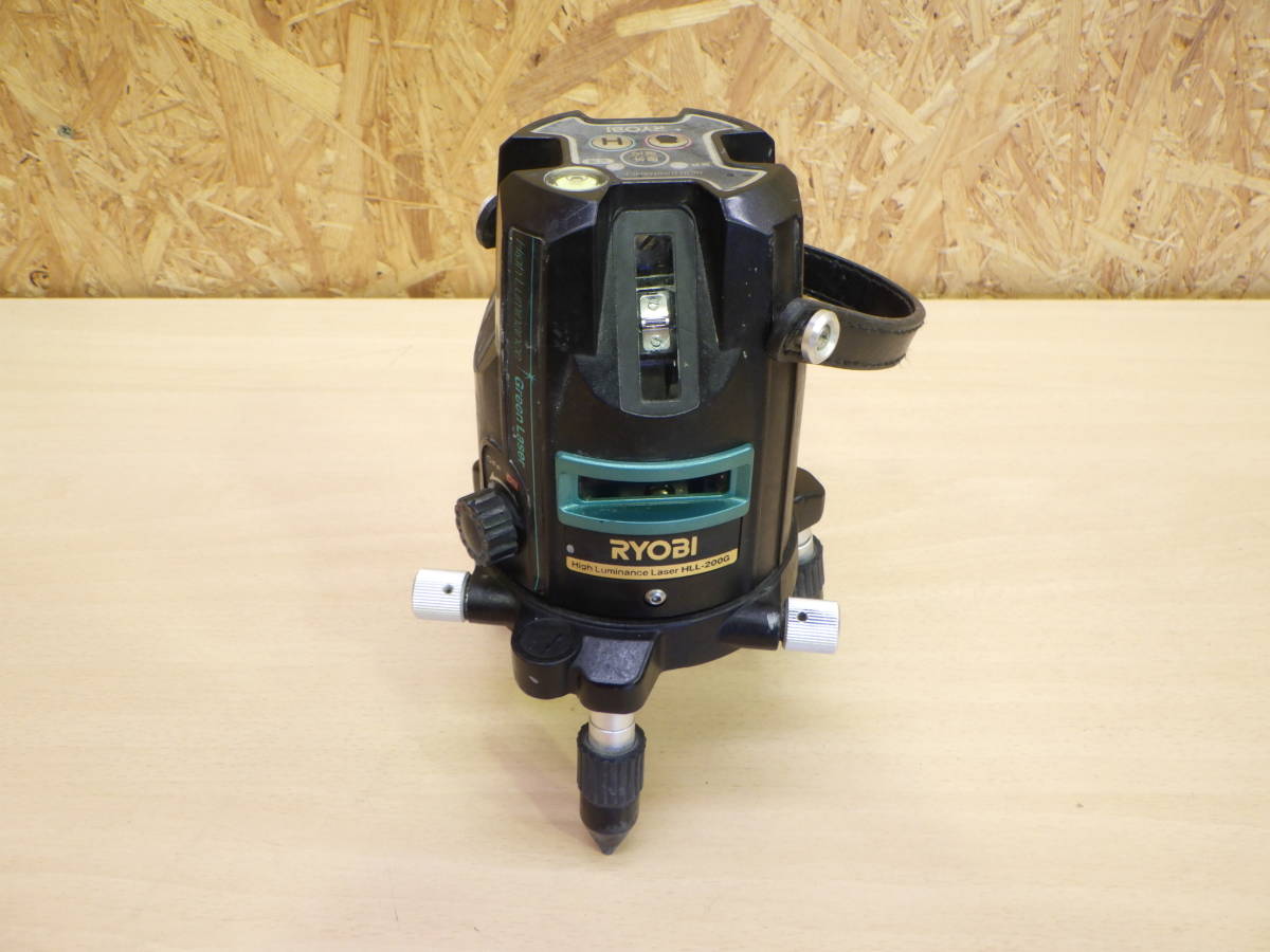 B2121-80 RYOBI/リョービ レーザー墨出器 HLL-200G 受光器/LR-120G ジャンク(光学測定器)｜売買された ...