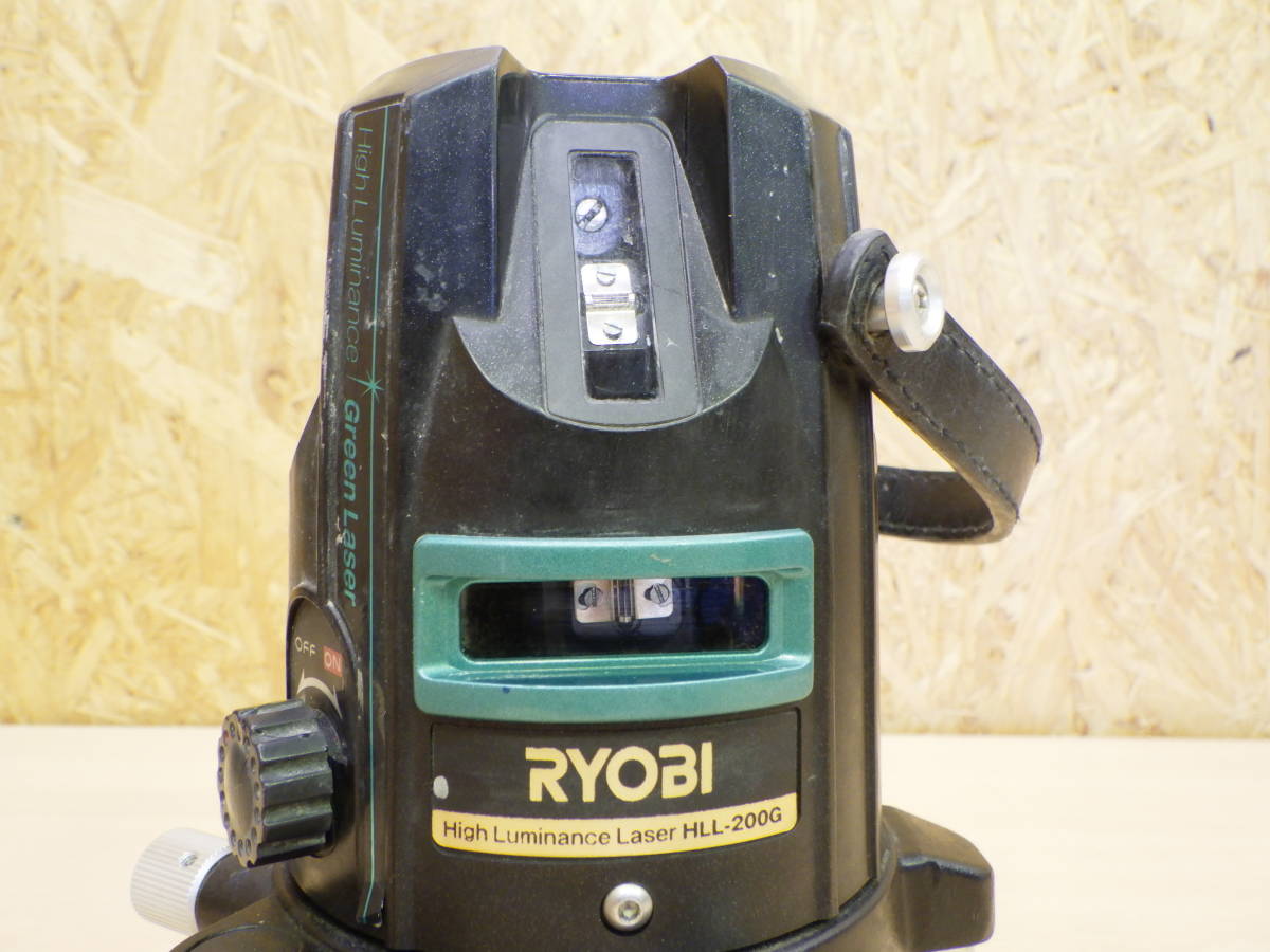 B2121-80 RYOBI/リョービ レーザー墨出器 HLL-200G 受光器/LR-120G ジャンク(光学測定器)｜売買された ...