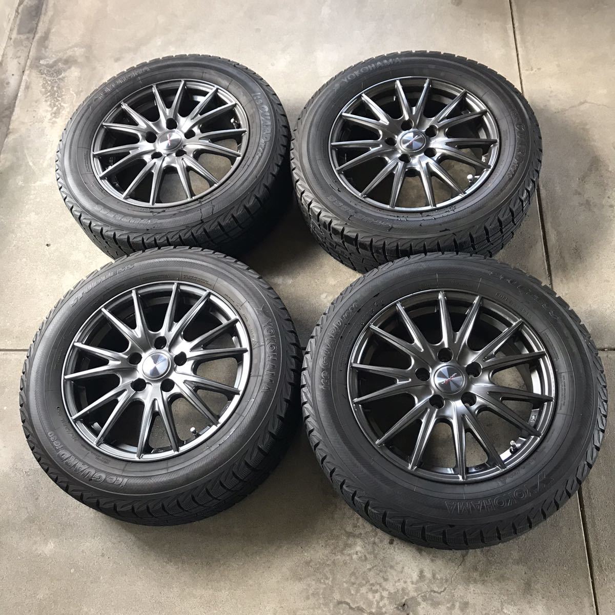 ウェッズ VELVA SPORT 16x6.5J40 PCD114 YOKOHAMA iceGUARD iG30 215/60R16 ...