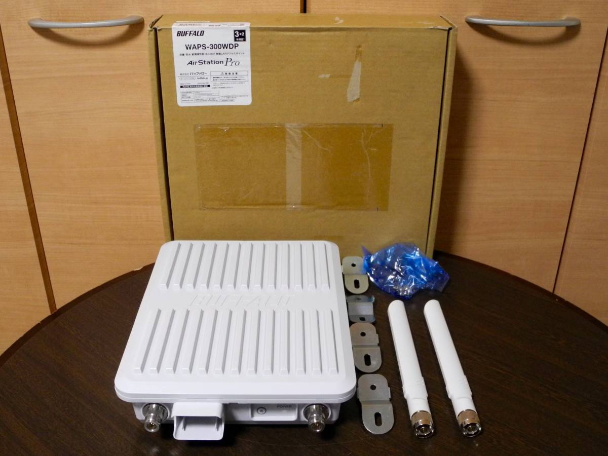 屋外向け BUFFALO AirStation Pro WAPS-300WDP アンテナ付き(無線LAN)｜売買されたオークション情報 ...