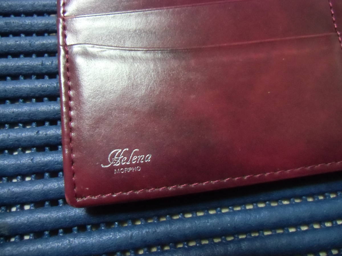 J22 helena morpho ヘレナ モルフォ Antique Finished Leather 長財布 クリックポスト(長財布（小銭 ...