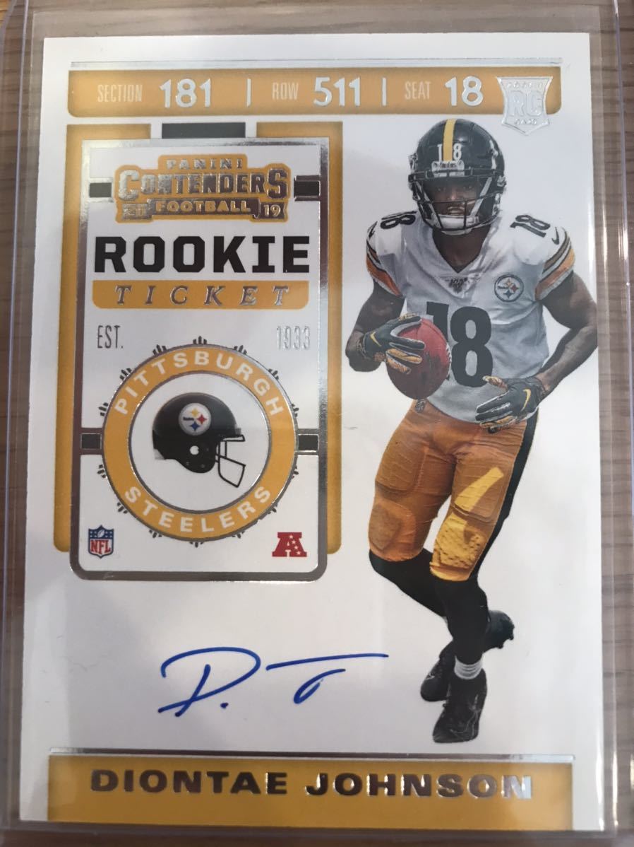 Panini Contenders 2019 Dionte Johnson RC auto(スポーツ)｜売買されたオークション情報、yahoo ...