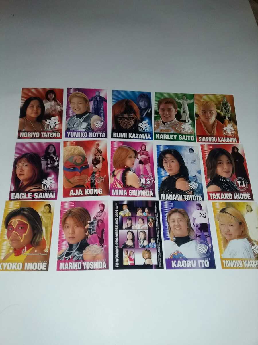 未来蜂 Future Bee 2001 レギュラー98枚セット 女子プロレス 豊田真奈美 井上貴子 府川由美 納見佳容 他 ダブり無し セミコンプ(格闘技、プロレス)｜売買されたオークション ...