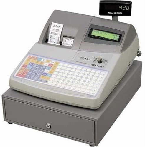 A 展示品 シャープ SHARP 電子レジスタ ER A420 ドロアー レジ POS 2シート サーマルプリンタ レシート 売上管理 最大99部門(レジスタ)｜売買されたオークション情報 ...