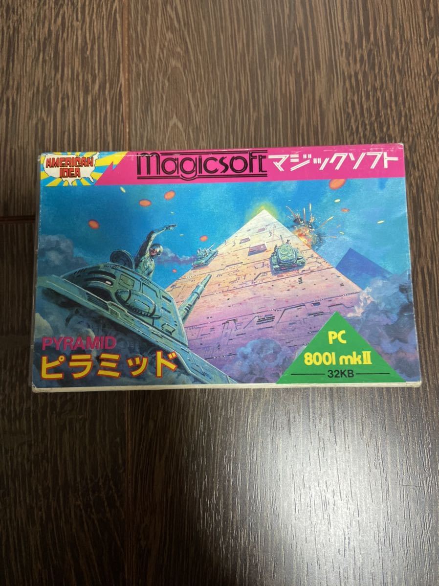 PC8001mkII レトロカセットゲーム 「ピラミッド 」 マジックソフト｜コンピュータ