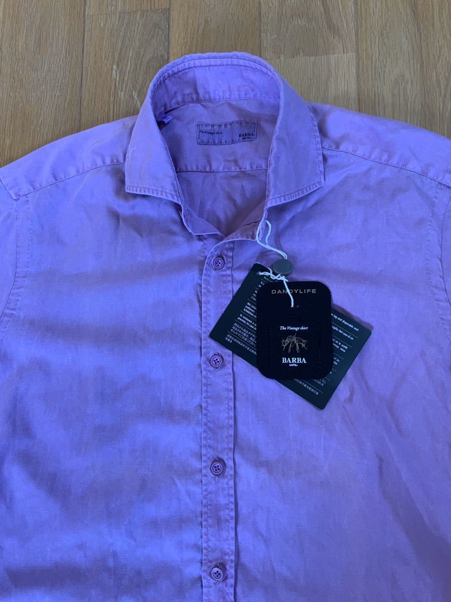 タグ付き BARBA 38 バルバ フィナモレ フライ ルイジボレッリ ヤコブコーエン インコテックス 長袖シャツ(長袖シャツ)｜売買されたオークション情報、yahooの商品情報をアーカイブ ...