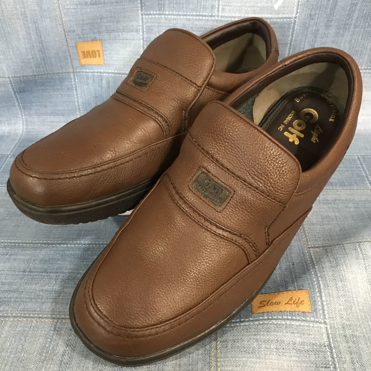 J0254 light GOLF MADRAS INC マドラス ゴルフ メンズ ビジネスシューズ ローファー 27.0cm EEEE ブラウン 茶色 革靴 紳士靴(27.0cm)｜売買された ...