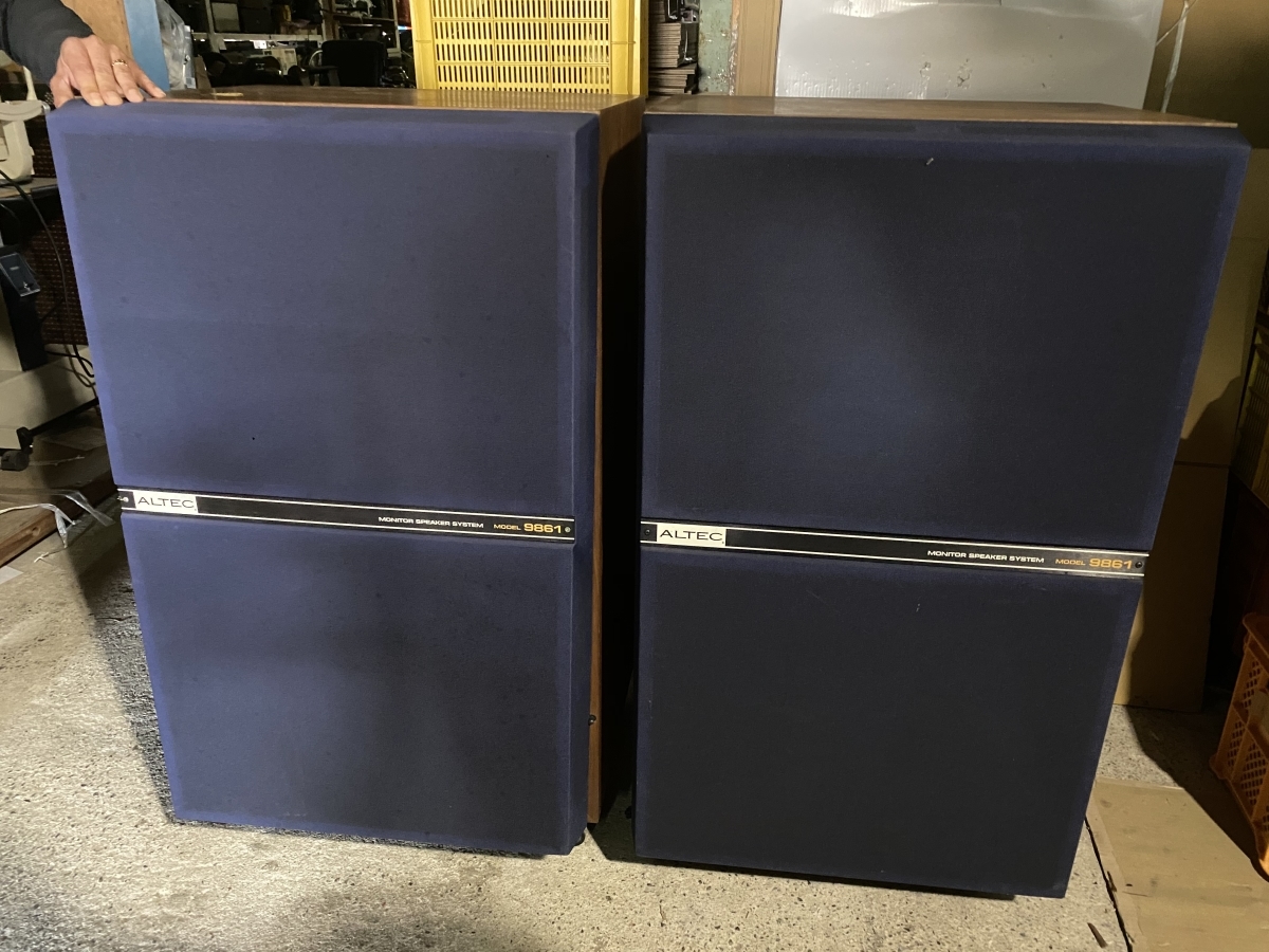 ALTEC LANSING 大型スピーカーシステム Model 9861 ペア アルテック 発送不能 ご来店のみ(アルテック)｜売買された ...