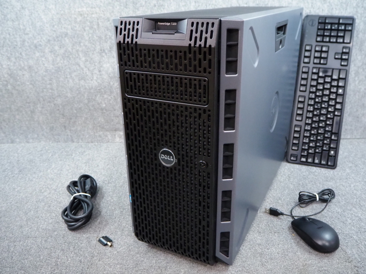 2 DELL PowerEdge T320 QC Xeon E5-2407 v2 2.4GHz/48GB/1TB×2/RAID PERC ...