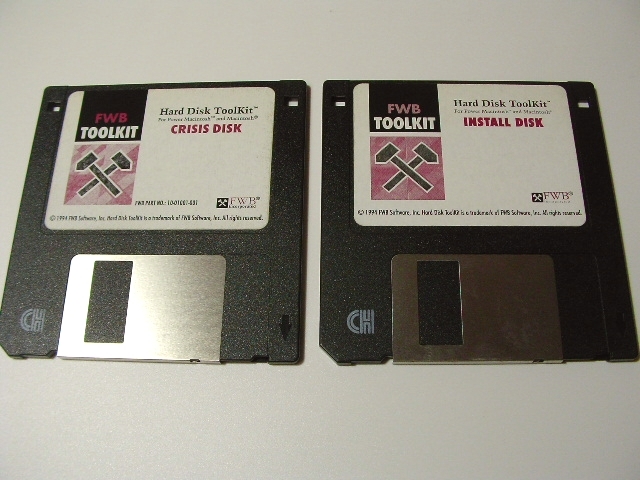 Old Mac FWB TOOLKIT 1994年 Hard Disk Toolkit フロッピーディスクのみ Macinosh オールド ...