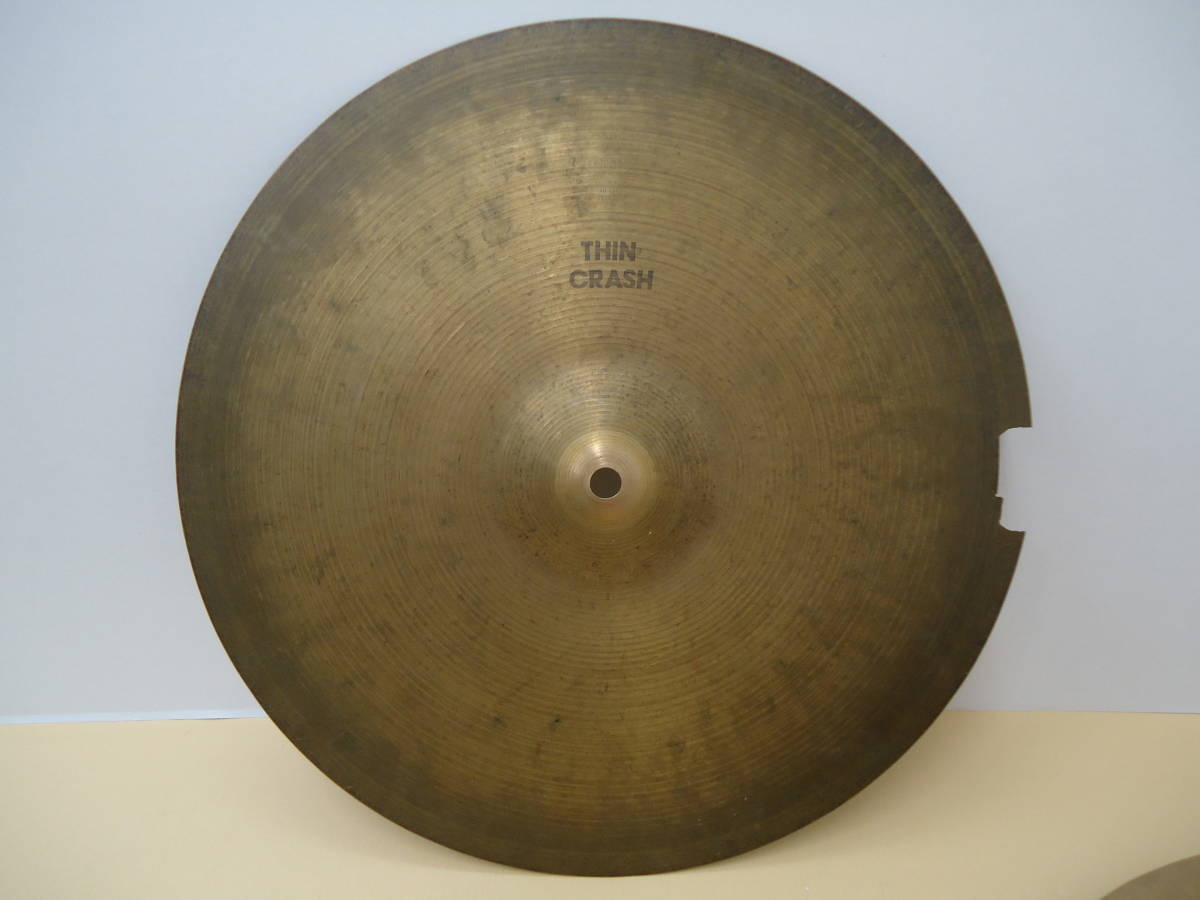 ジャンク シンバル 3枚セット SABIAN AAX chinese 18 / POWER BEAT ライド20 / Zildjian ...