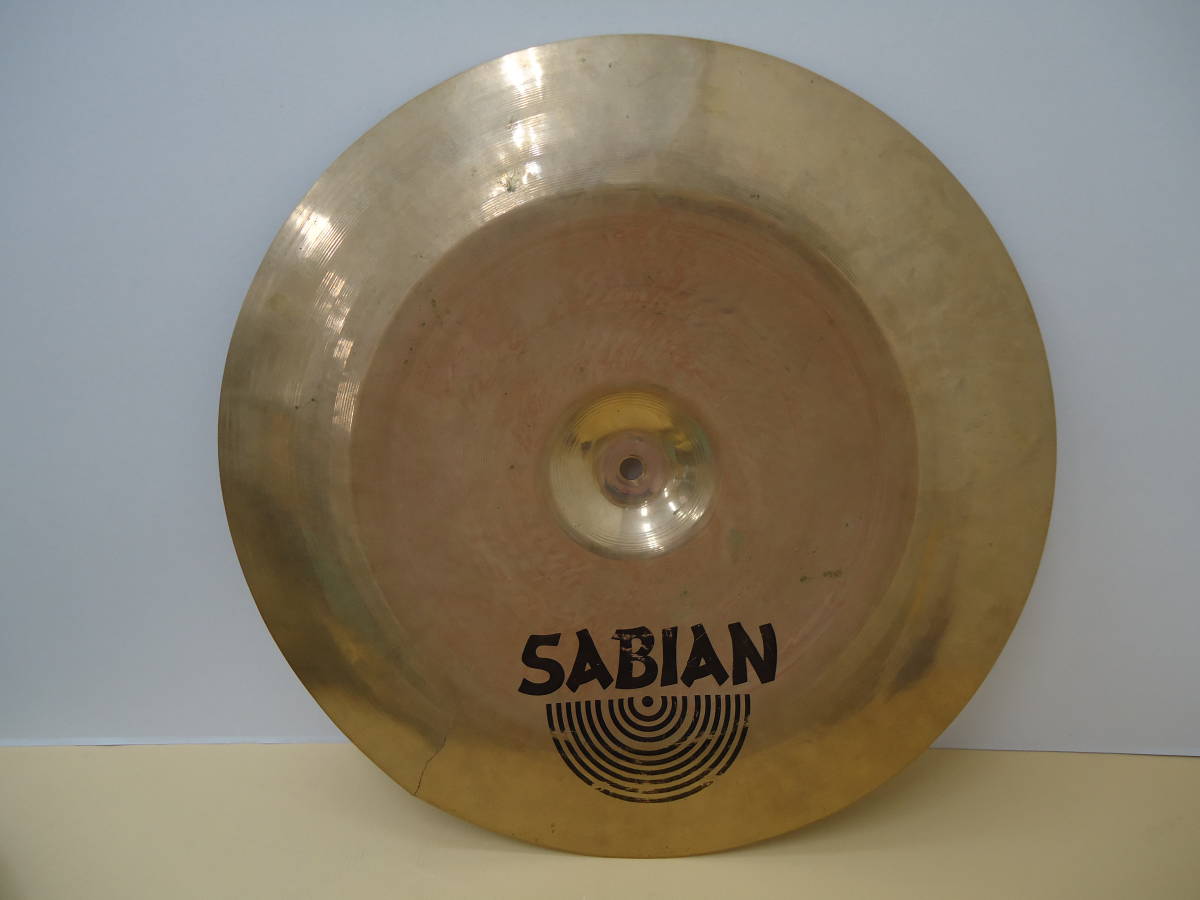 ジャンク シンバル 3枚セット SABIAN AAX chinese 18 / POWER BEAT ライド20 / Zildjian ...
