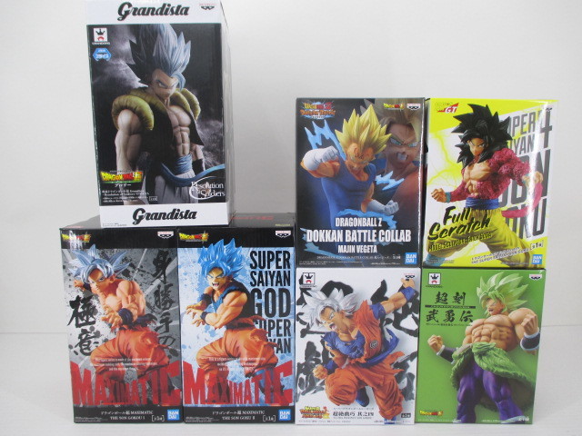 n13886-sb ドラゴンボール MAXIMATIC Grandista 超絶技巧 等 8体セット 悟空 身勝手 ブロリー ベジータ ゴジータ 055-200412(フィギュア)｜売買された ...