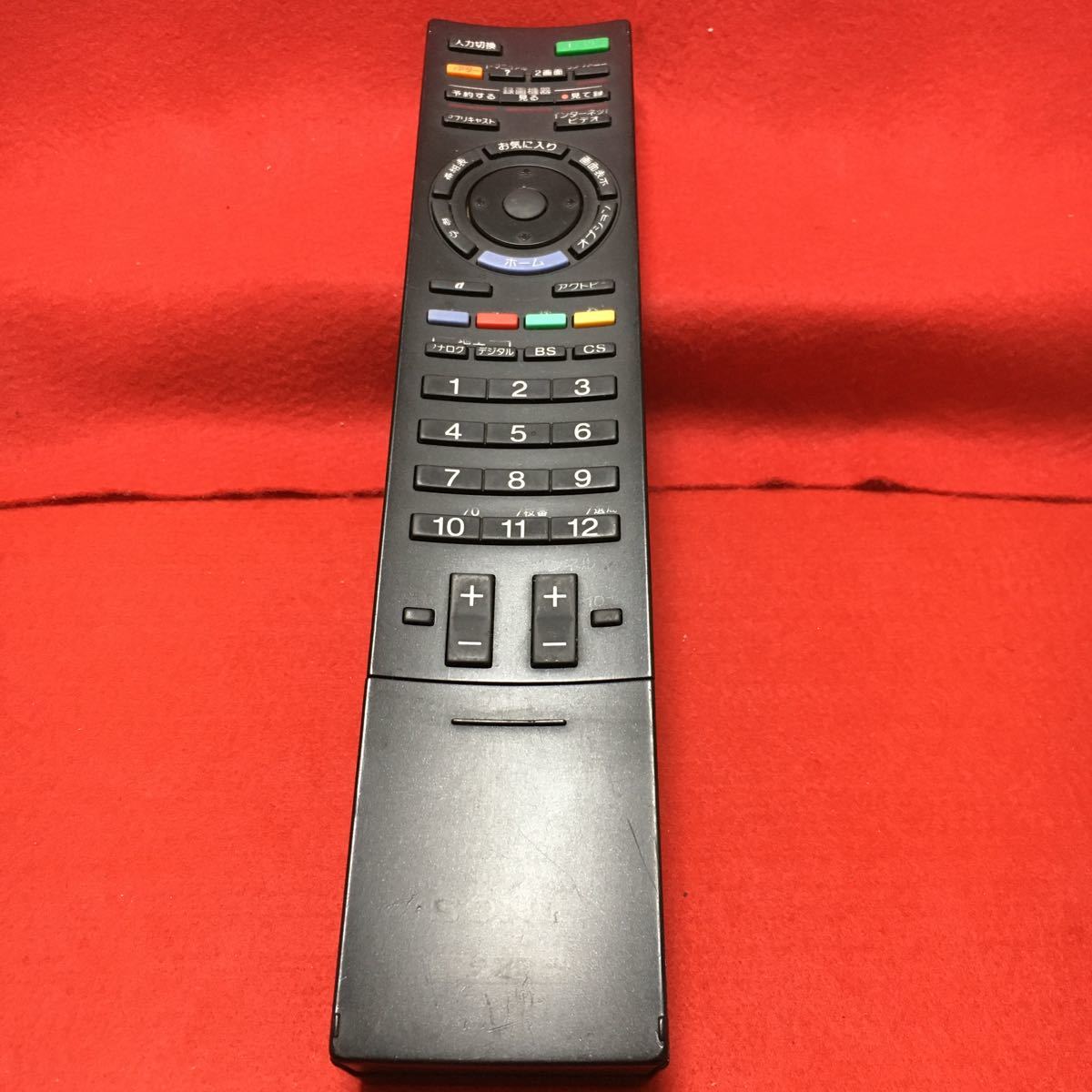 し-2575 SONY ソニー テレビリモコン RM-JD018(映像機器)｜売買されたオークション情報、yahooの商品情報をアーカイブ公開 ...