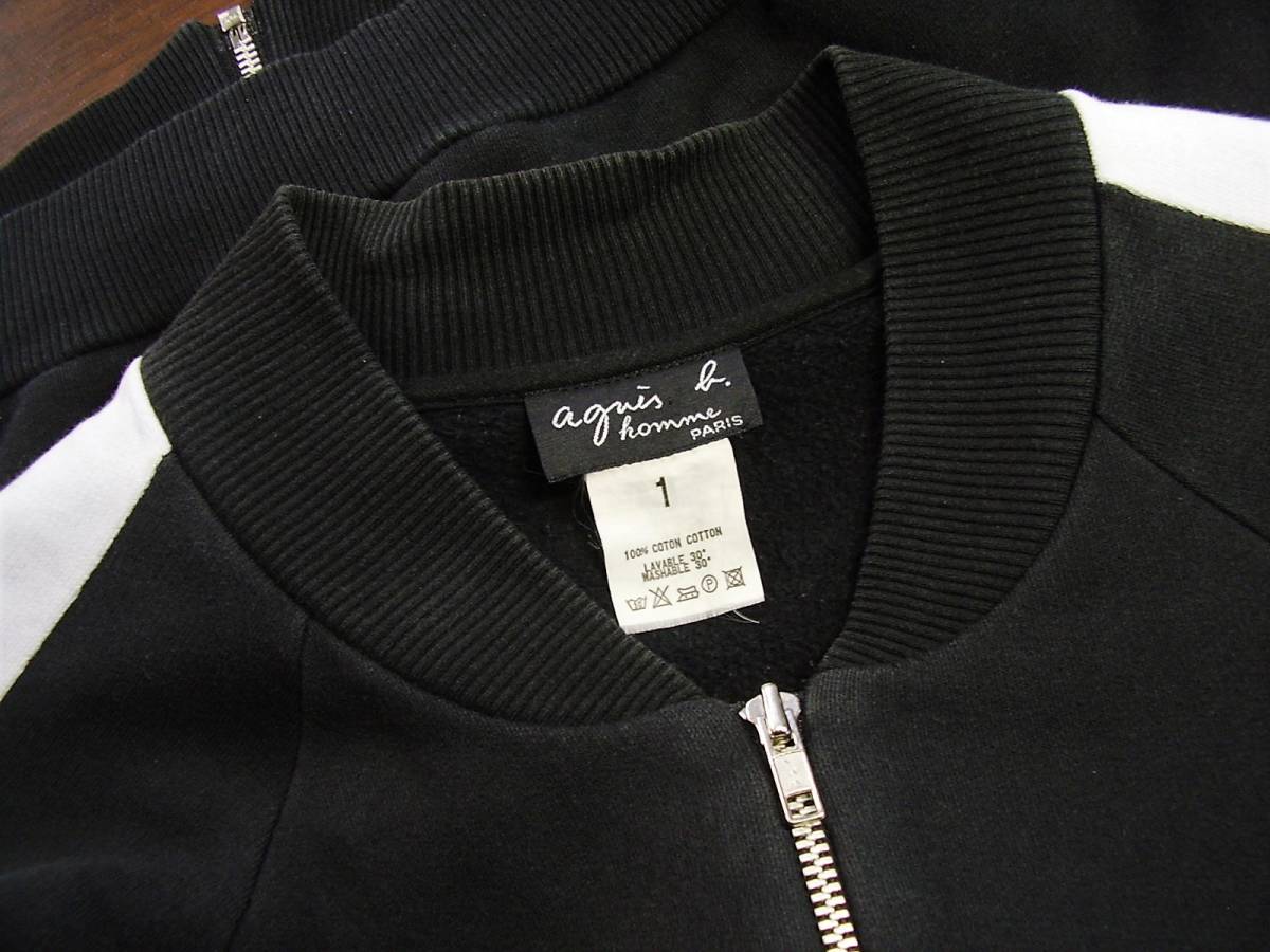 E51 日本製 agnes b./agnes b. HOMME アニエスbオム スウェット トラッカージャケット size1(ジャンパー、ブルゾン)｜売買されたオークション情報、yahooの ...
