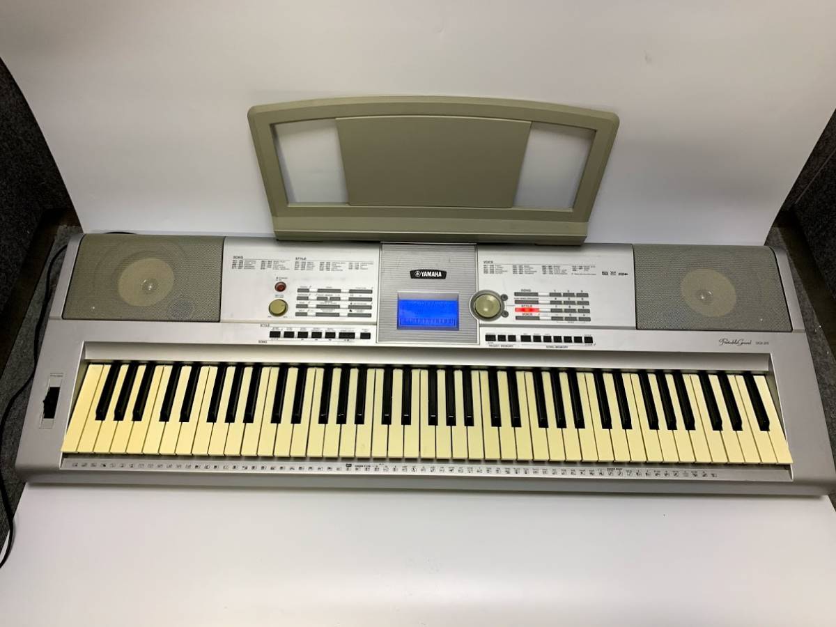 YAMAHA ヤマハ キーボード ポータブルグランド 76鍵盤 DGX-205 PortableGrand ジャンク(ヤマハ)｜売買された ...