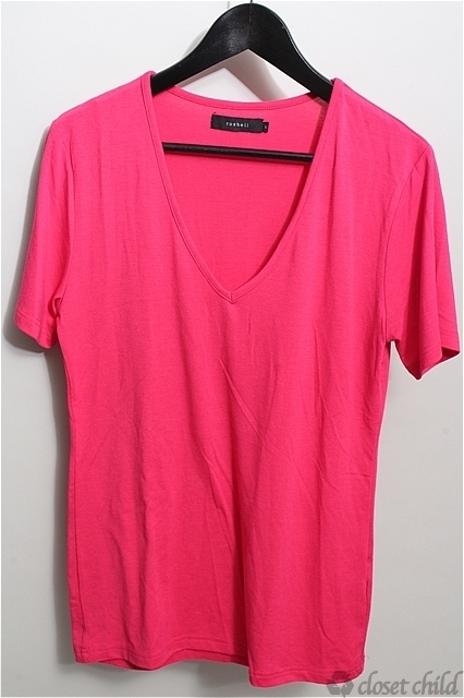 Roshell Tシャツ.クールプラス ディープVネック 19-04-11-009j-1-ts-Ro-m-NA-ZT142 ①(Mサイズ ...