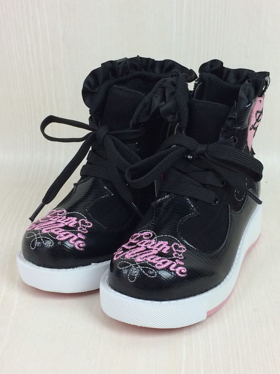 EARTH MAGIC キッズ靴/17cm/ハイカットスニーカー/フェイクレザー/BLK/タグ付き(シューズ一般)｜売買されたオークション情報、yahooの商品情報をアーカイブ公開 ...
