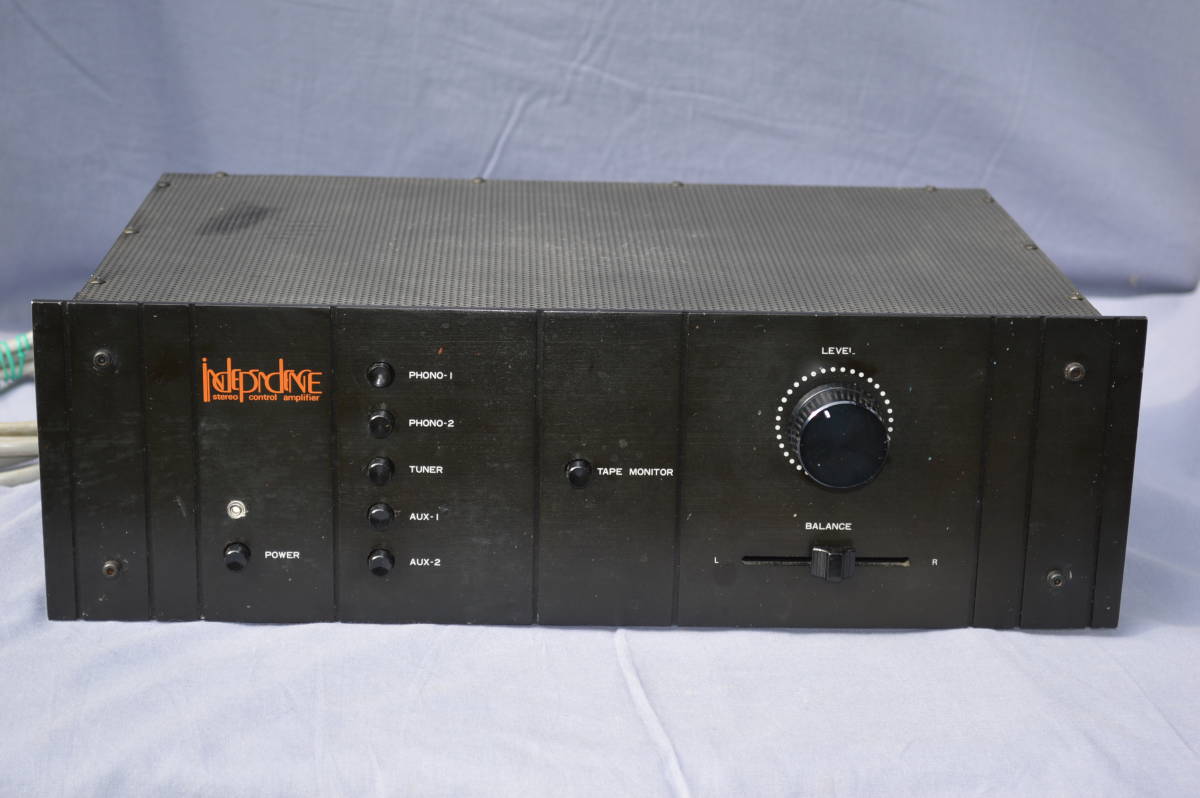 HAL INDEPENDENCE インディペンデンス ステレオタイプⅠ型 コントロール プリアンプ 真空管プリアンプ(本体)｜売買されたオークション情報、yahooの商品情報をアーカイブ公開 ...