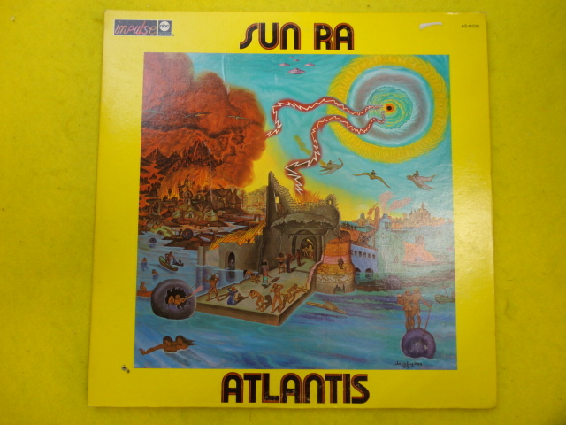 Sun Ra - Atlantis 見開きジャケット仕様 レア オリジナル原盤 US LP FREE JAZZ Space-Age 視聴 ...
