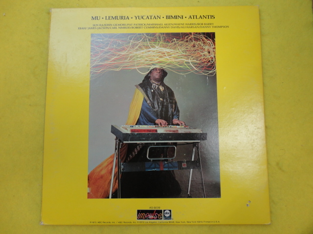 Sun Ra - Atlantis 見開きジャケット仕様 レア オリジナル原盤 US LP FREE JAZZ Space-Age 視聴 ...