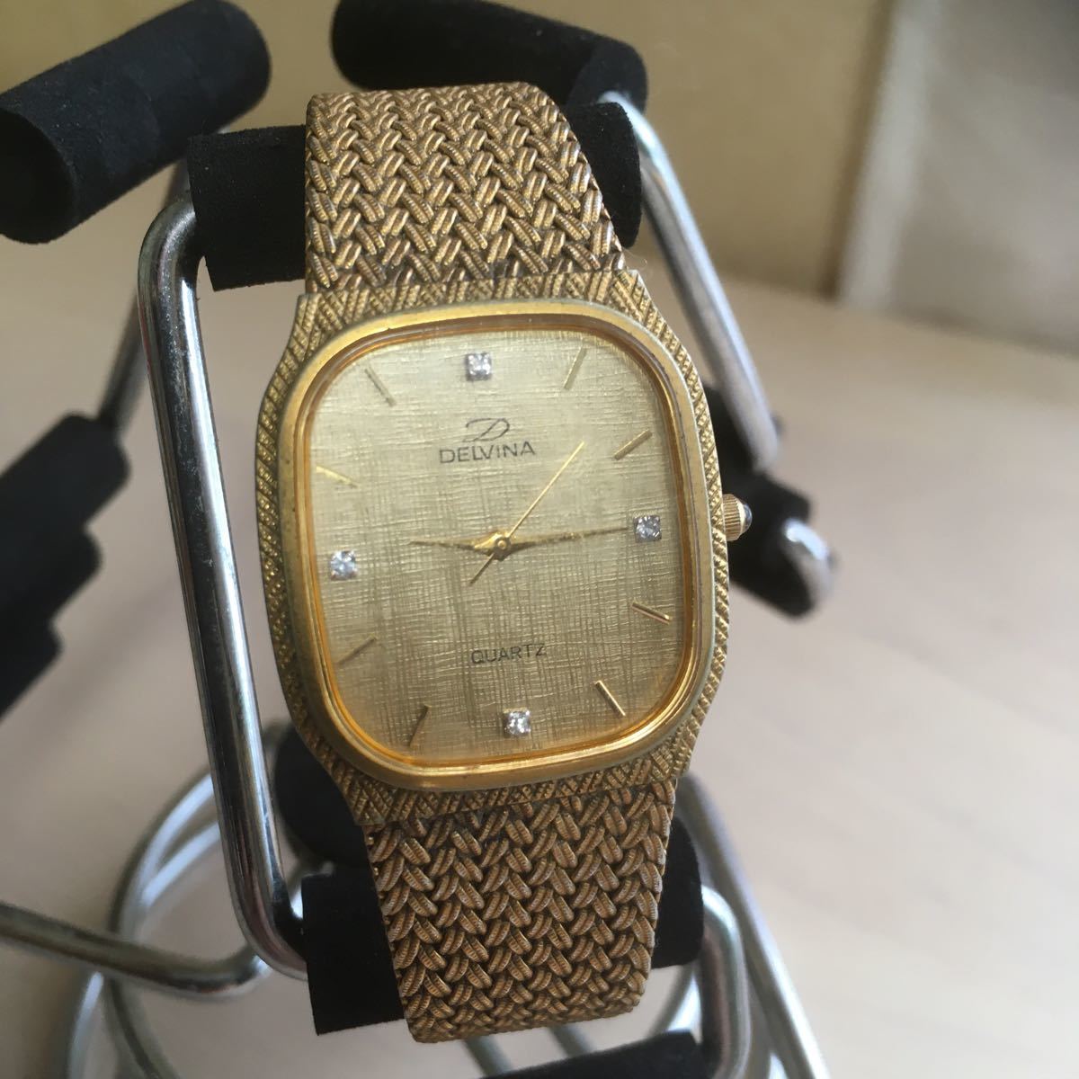 DELVINA クオーツ QUARTZ 腕時計 U-1041 メンズ腕時計 ゴールド 13(その他)｜売買されたオークション情報、yahooの ...