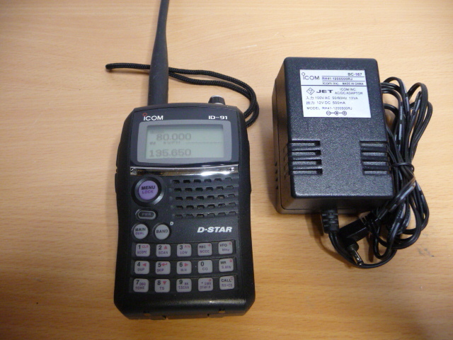 ICOM ID-91(ハンディ)｜売買されたオークション情報、yahooの商品情報をアーカイブ公開 - オークファン（aucfan.com）