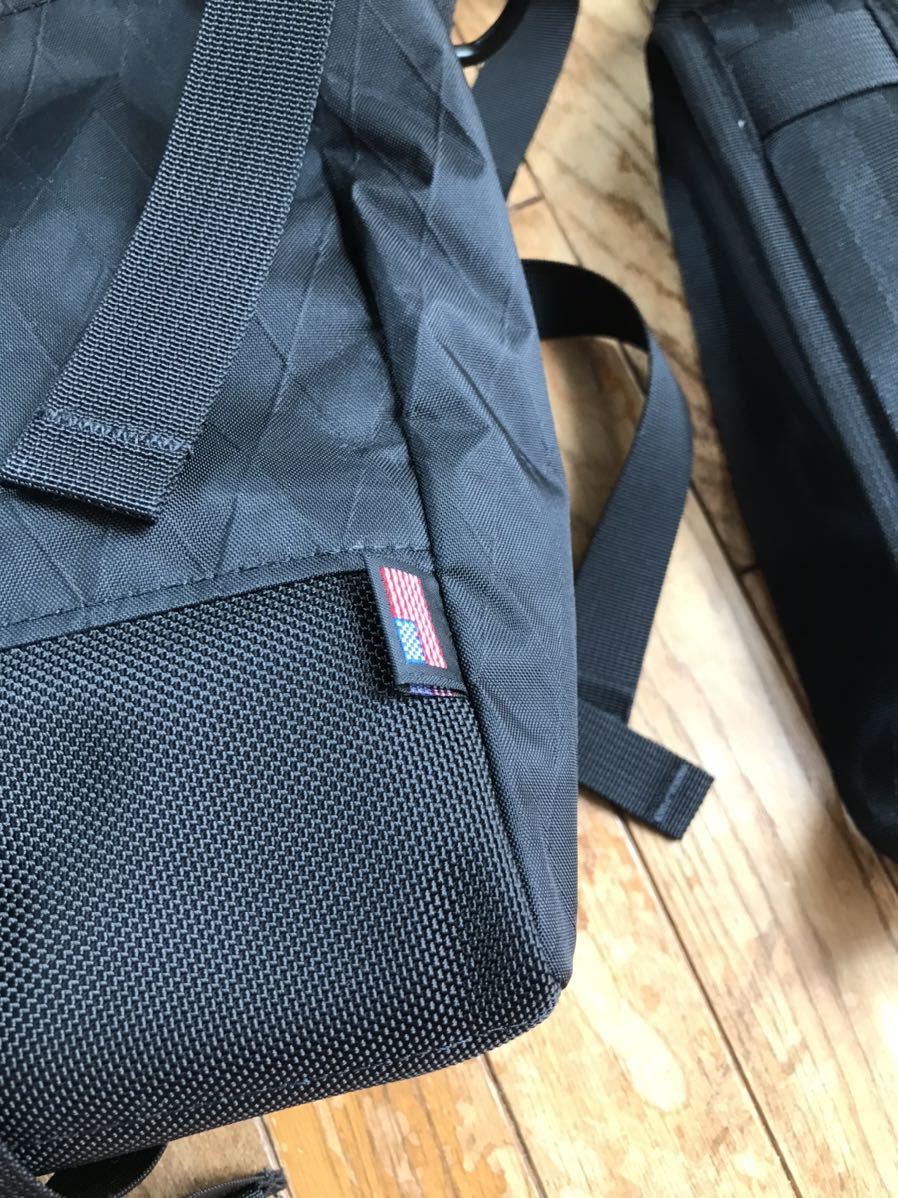 TOPO DESIGNS USA製 COMMUTER BRIEFCASE X-PAC×BALLISTIC BLACK トポデザイン アメリカ製 ...