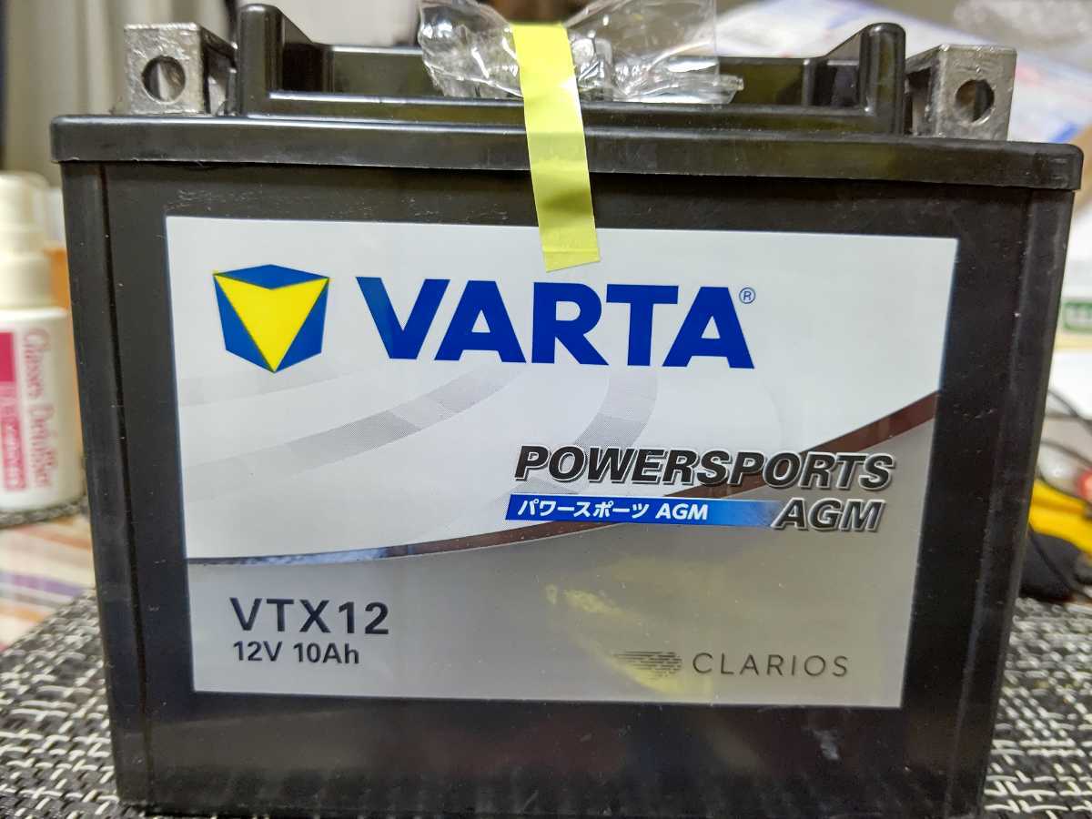 VARTA POWERSPORTS AGM VTX12 YTX12-BS FTX12-BS(バッテリー)｜売買されたオークション情報 ...