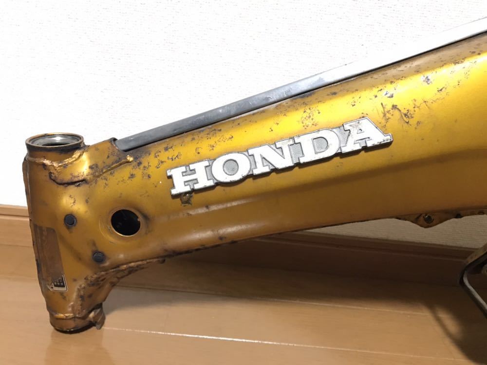 な純正エンブレム付き 初期型 ホンダ ダックス50 Dax50 ST50 フレーム 当時物 純正品(ホンダ用)｜売買されたオークション情報、yahooの商品情報をアーカイブ公開 ...