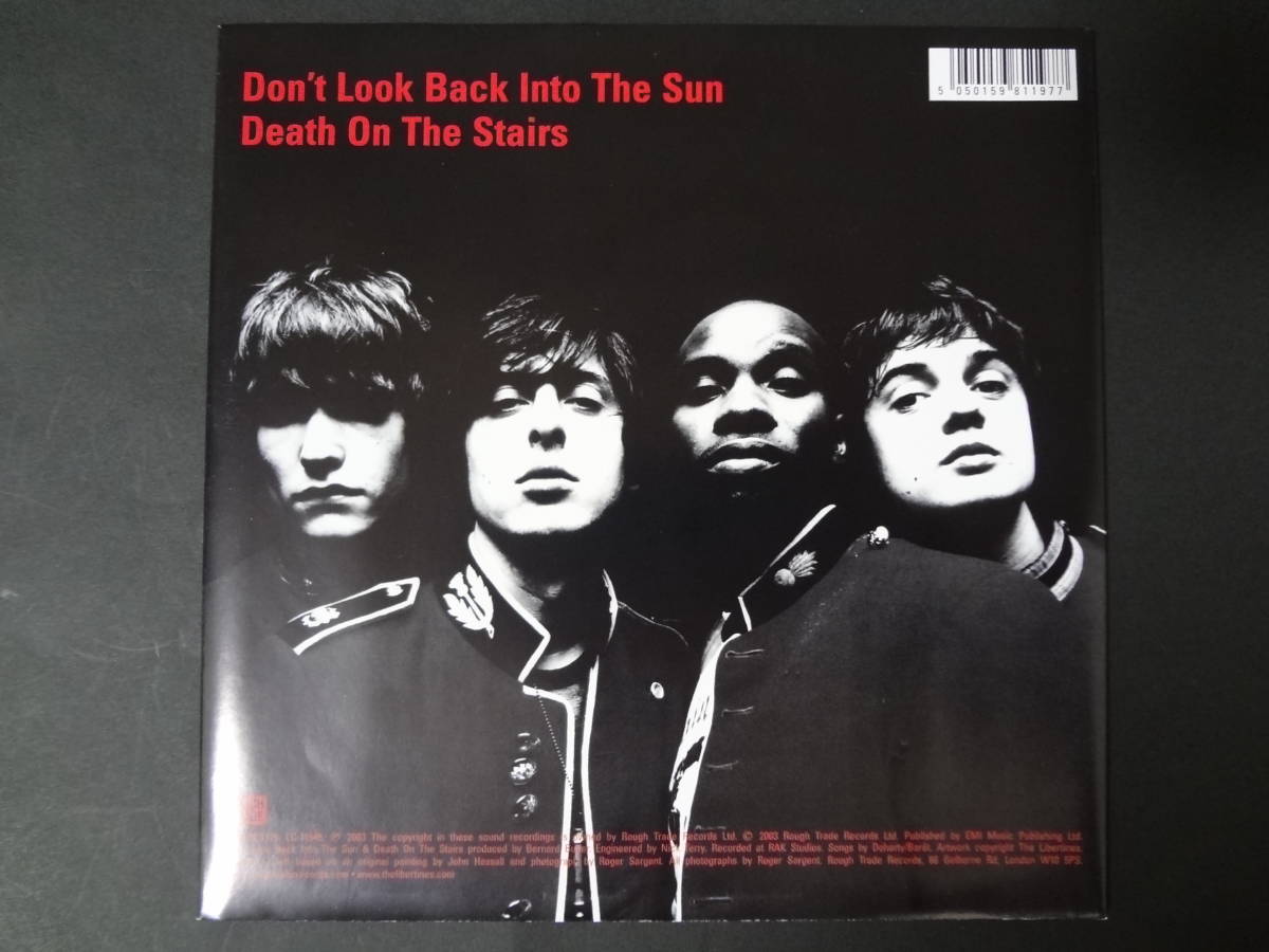 LIBERTINES/don't look back into the sun '03 UK orig 7インチ レコード リバティーンズ ...