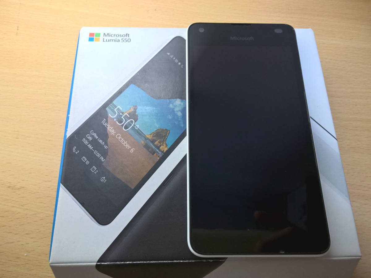 Microsoft Nokia Lumia 550 白 Windows10 Mobile(海外版SIMフリー)｜売買されたオークション情報 ...