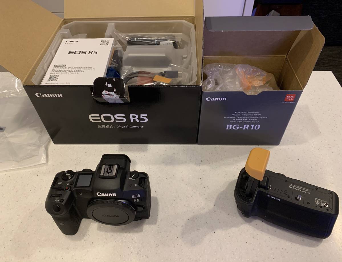 Canon EOS R5 ボディ＋バッテリーグリップ BG-R10 + ProGrade CFexpress Type B COBALT ...