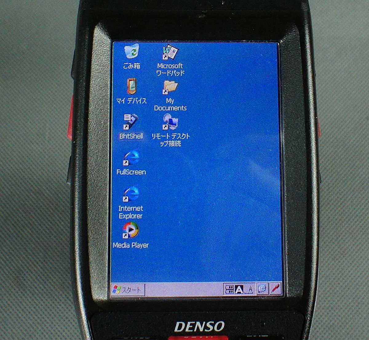 セット デンソーウェーブ RFID ハンディターミナル BHT-1281QULWB-CE RFIDテーブルスキャナ URCT-M21 ...